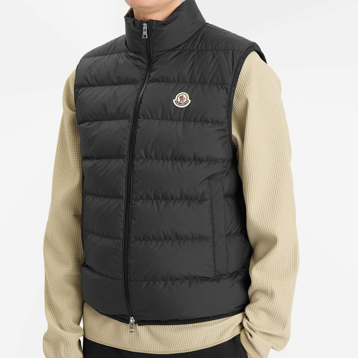 Moncler Men's Contrin Vest in Black Moncler