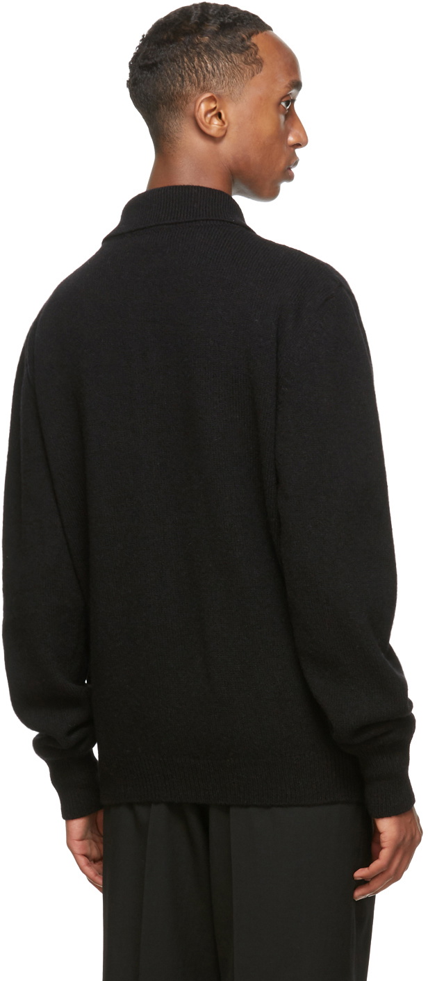 LEMAIRE Black Overshirt Jacket Lemaire