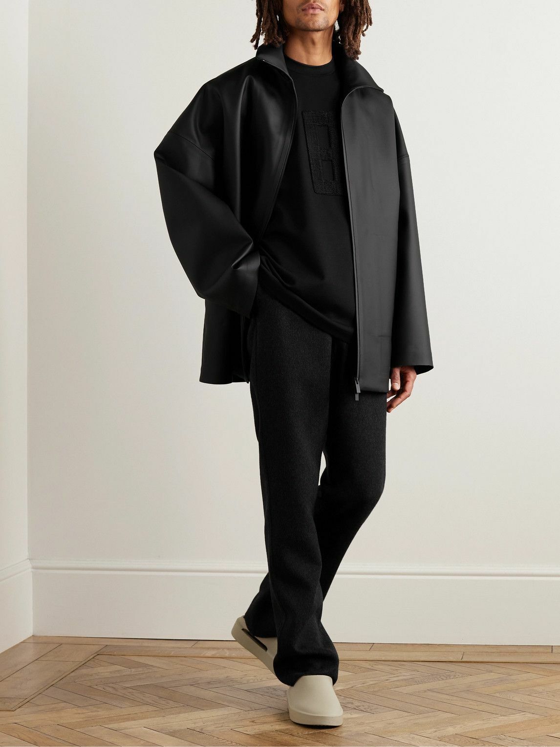 Fear of God - Rubber Jacket - Black Fear Of God