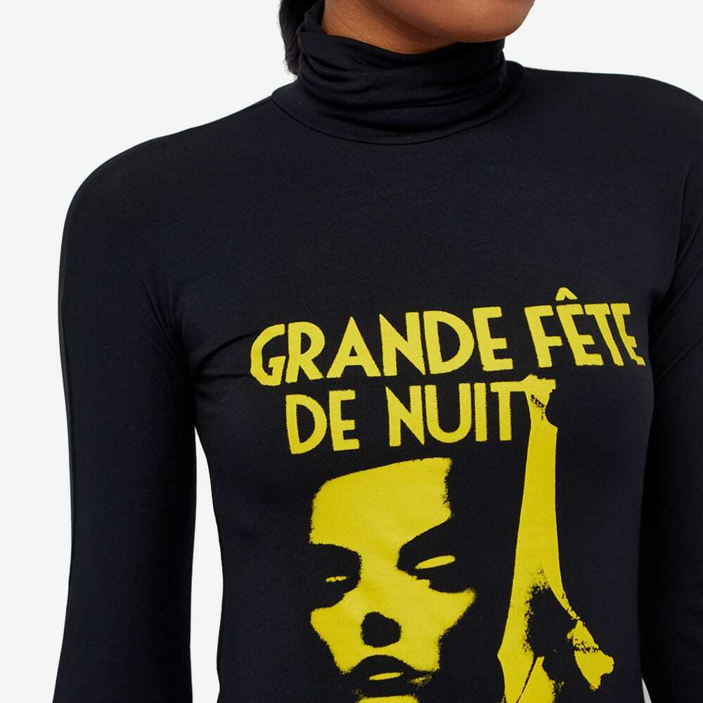 Raf Simons Women's High Neck Dress in Black Raf Simons