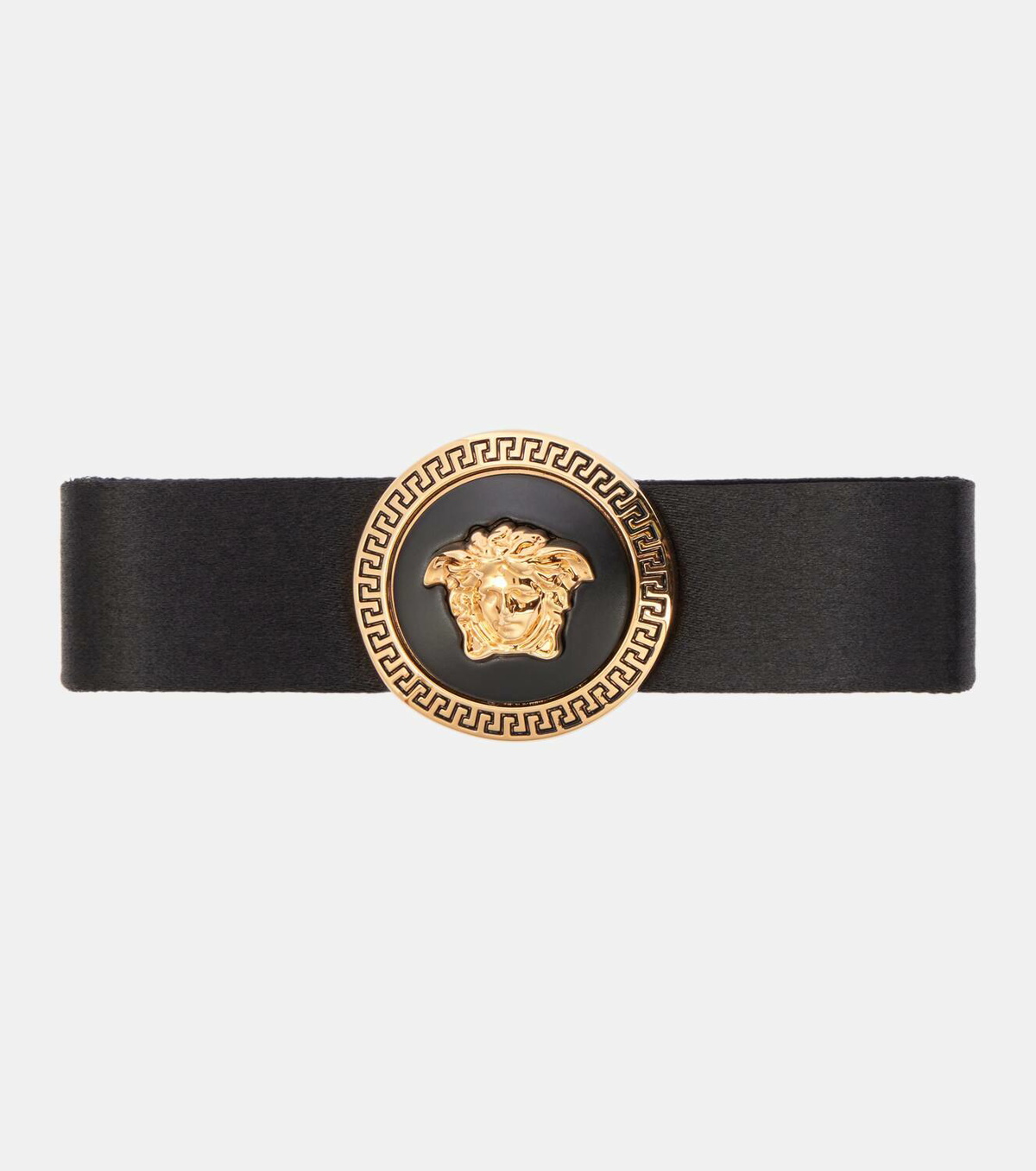 Versace Biggie Medusa satin hair clip Versace