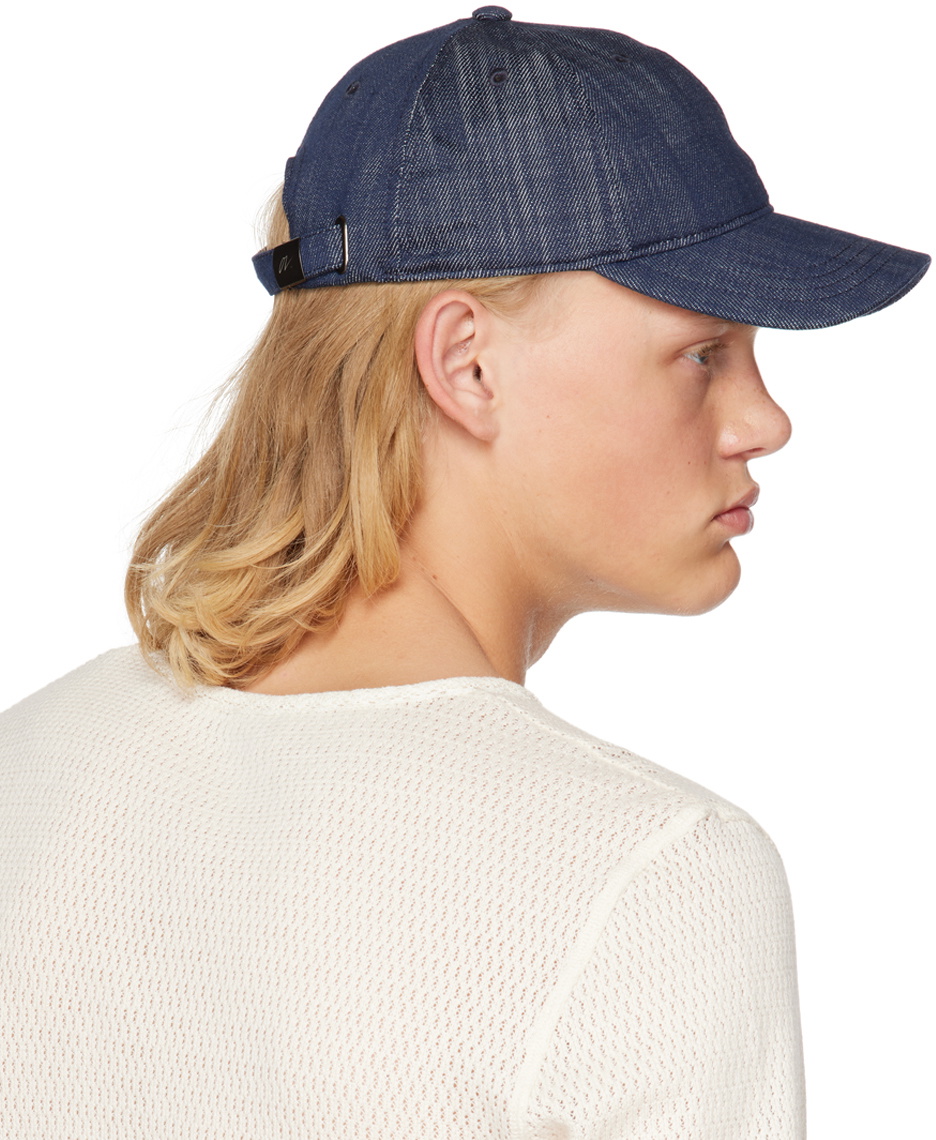 Our Legacy Navy Forever Blue Drape Cap Our Legacy