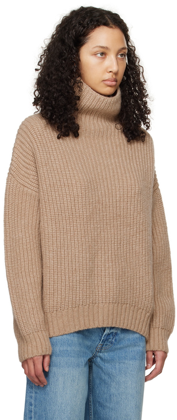 ANINE BING Tan Sydney Turtleneck ANINE BING