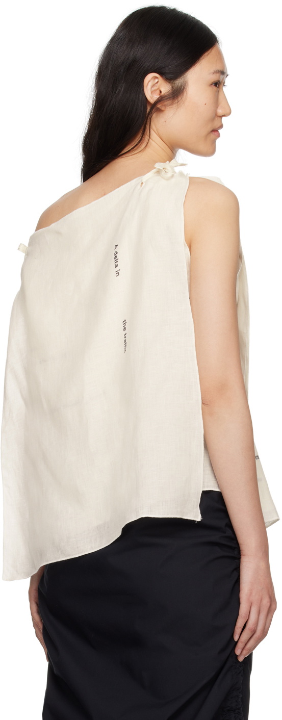 Baserange Off-White Page Blouse Baserange