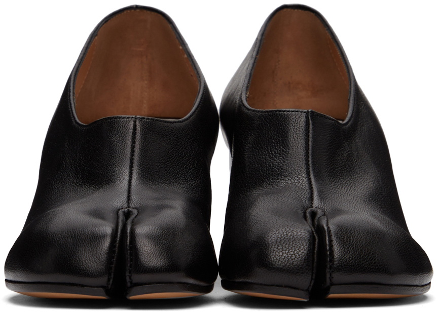 Maison Margiela Black Vintage Soft Tabi Heels Maison Margiela