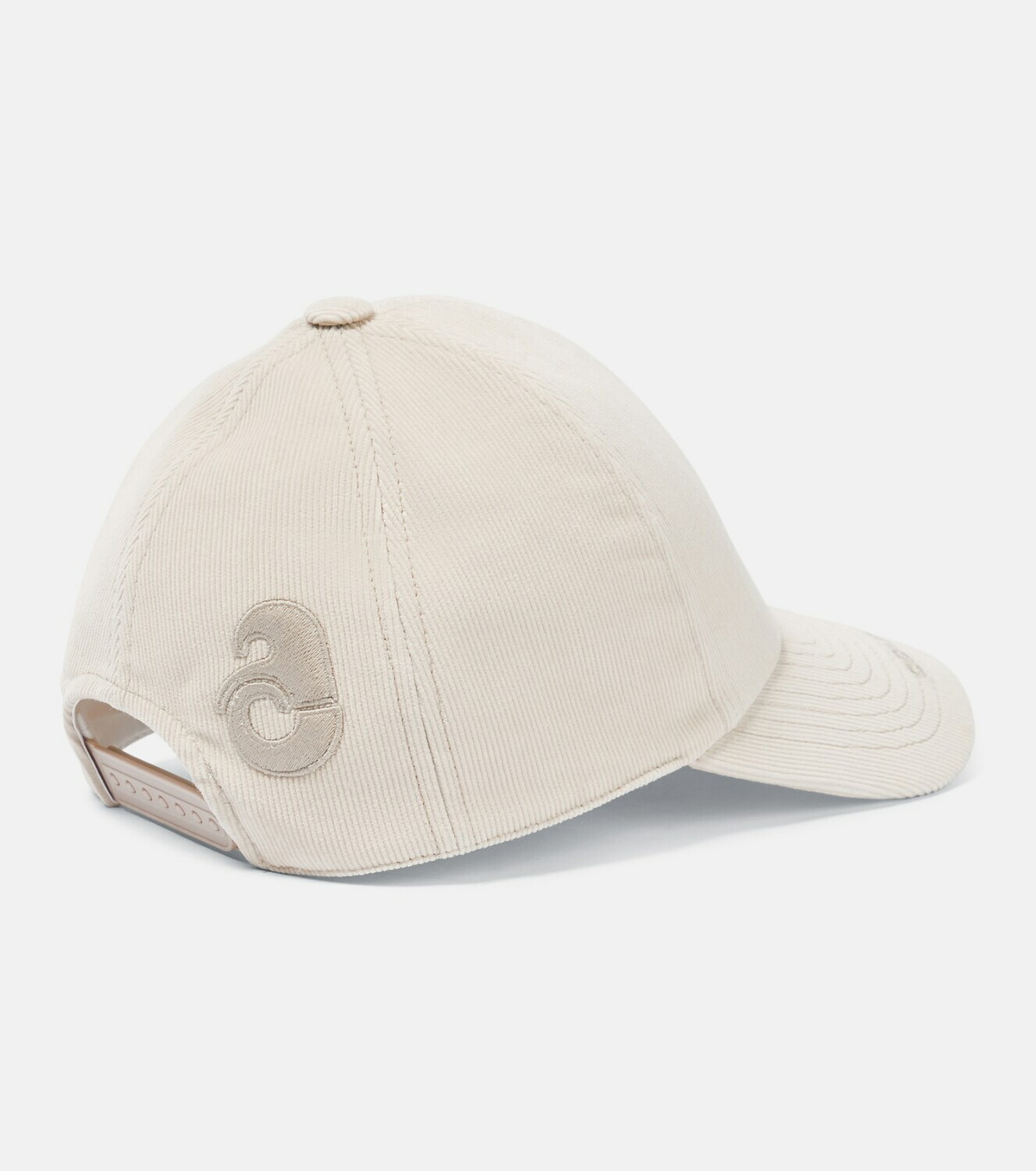 Courreges - Embroidered cotton cap Courreges