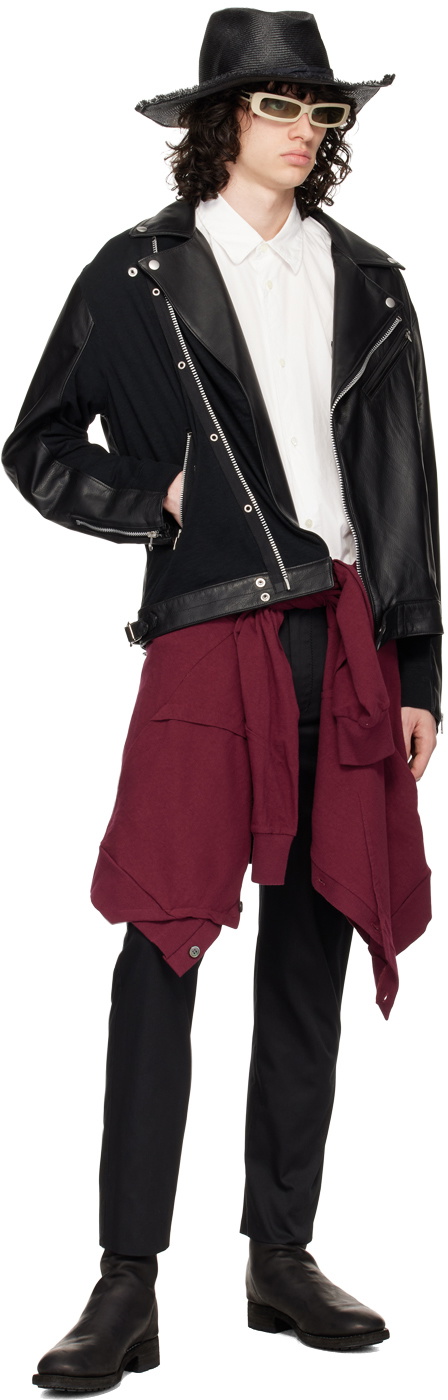 UNDERCOVER Black Guidi Edition Boots Undercover