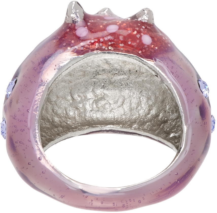 Collina Strada Pink Rhino Baby Ring Collina Strada