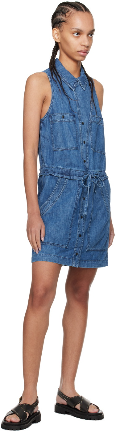 Isabel Marant Etoile Blue Ines Minidress Isabel Marant Etoile
