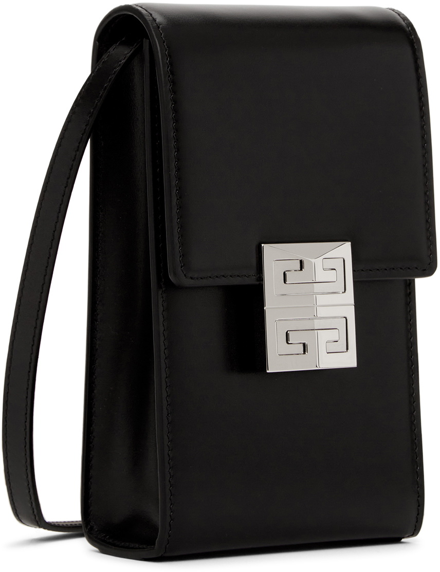 Givenchy Black Mini 4G Vertical Shoulder Bag Givenchy