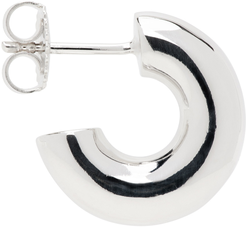 Maria Black Silver Tempelhofer Hoop Single Earring Maria Black