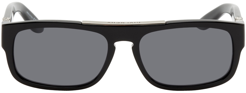 Givenchy Black Rectangular 7212 Sunglasses Givenchy