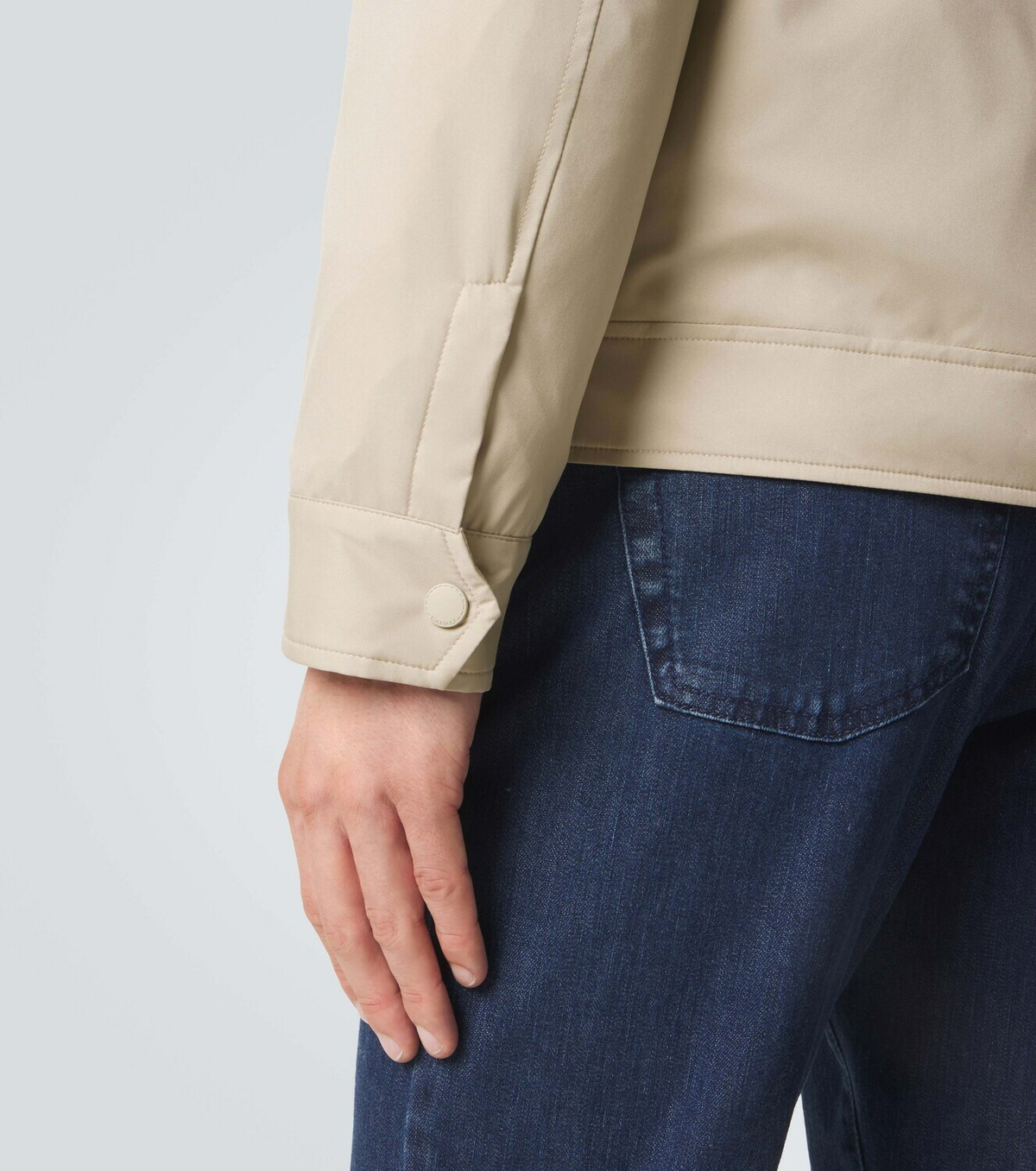 Canali Canali Nuvola reversible blouson jacket Canali
