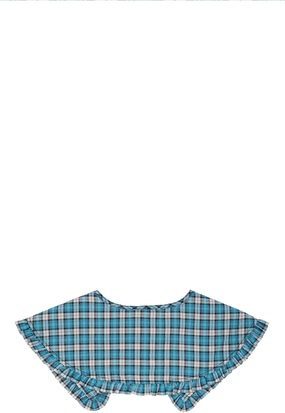 GANNI Blue Detached Collar GANNI