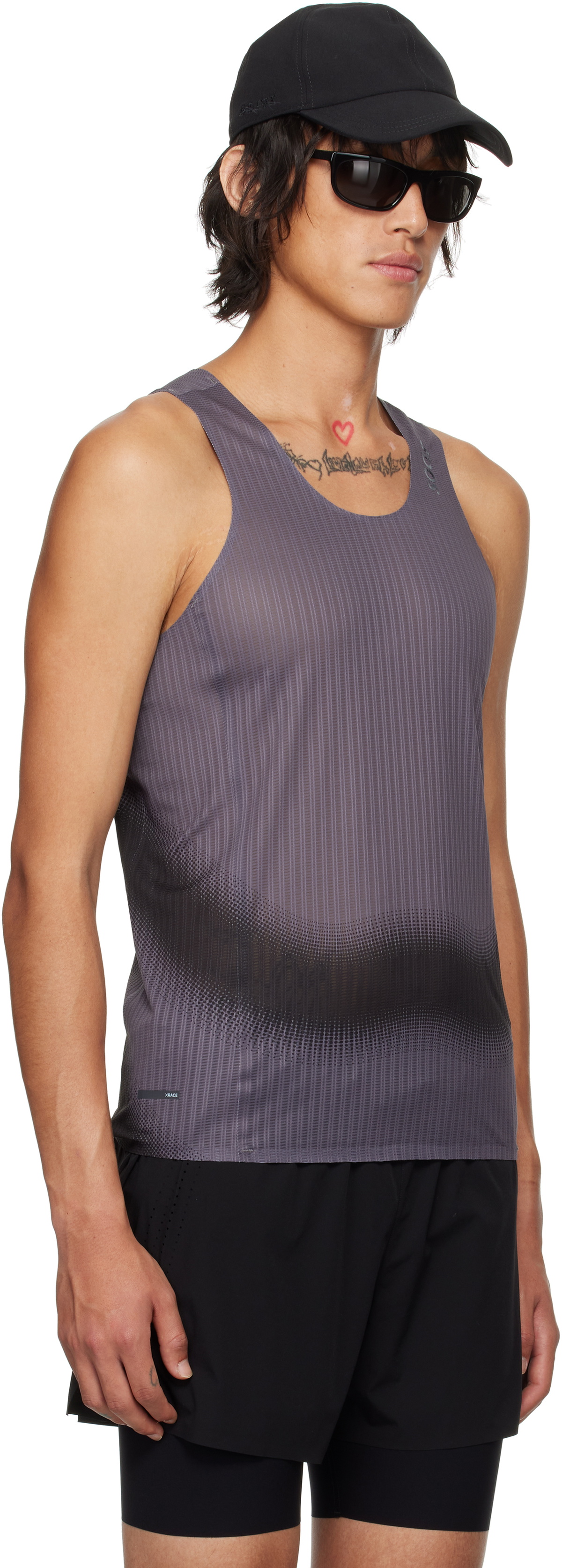 Soar Running Gray Race Tank Top Soar Running