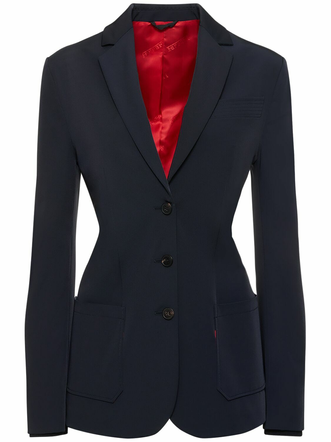 FERRARI - Stretch Twill Single Breasted Blazer Ferrari