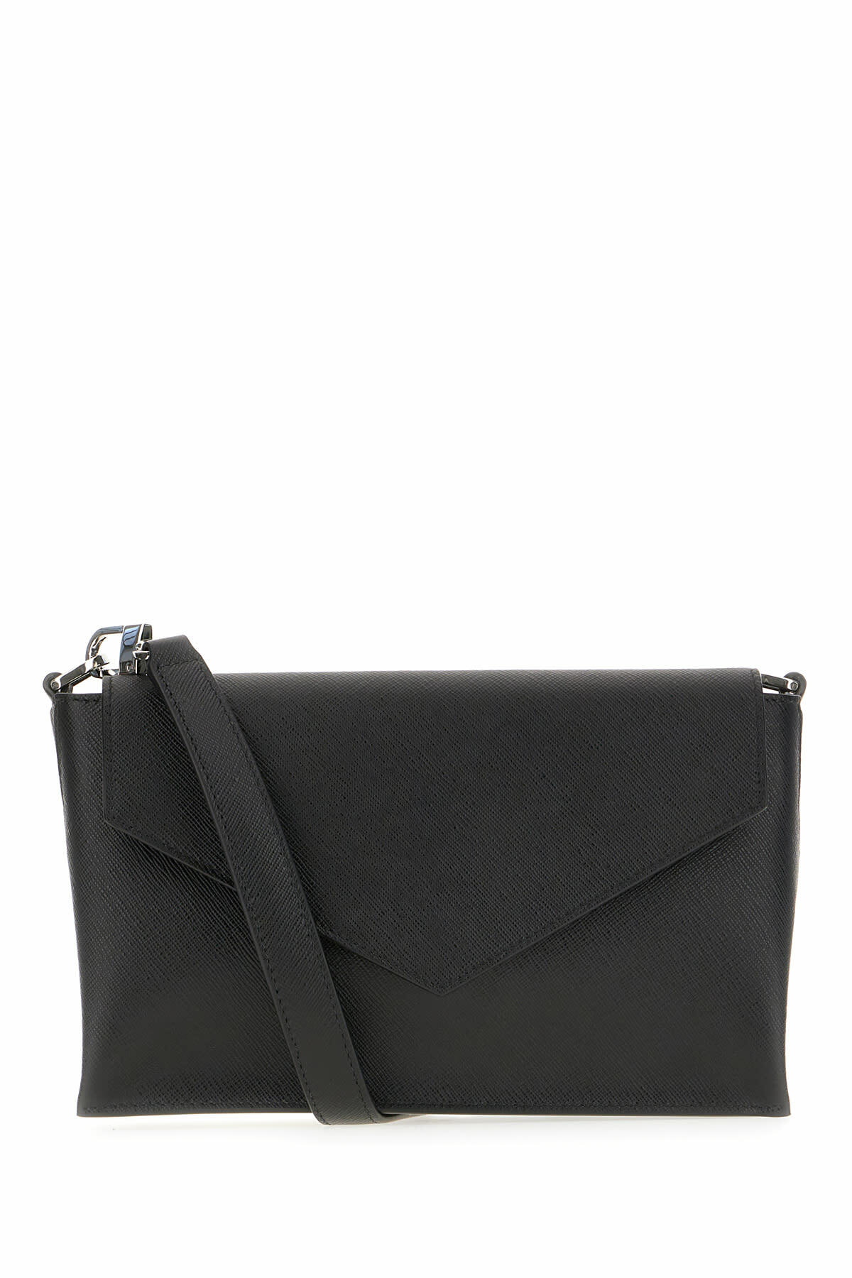 Montblanc Black Leather Crossbody Bag Montblanc