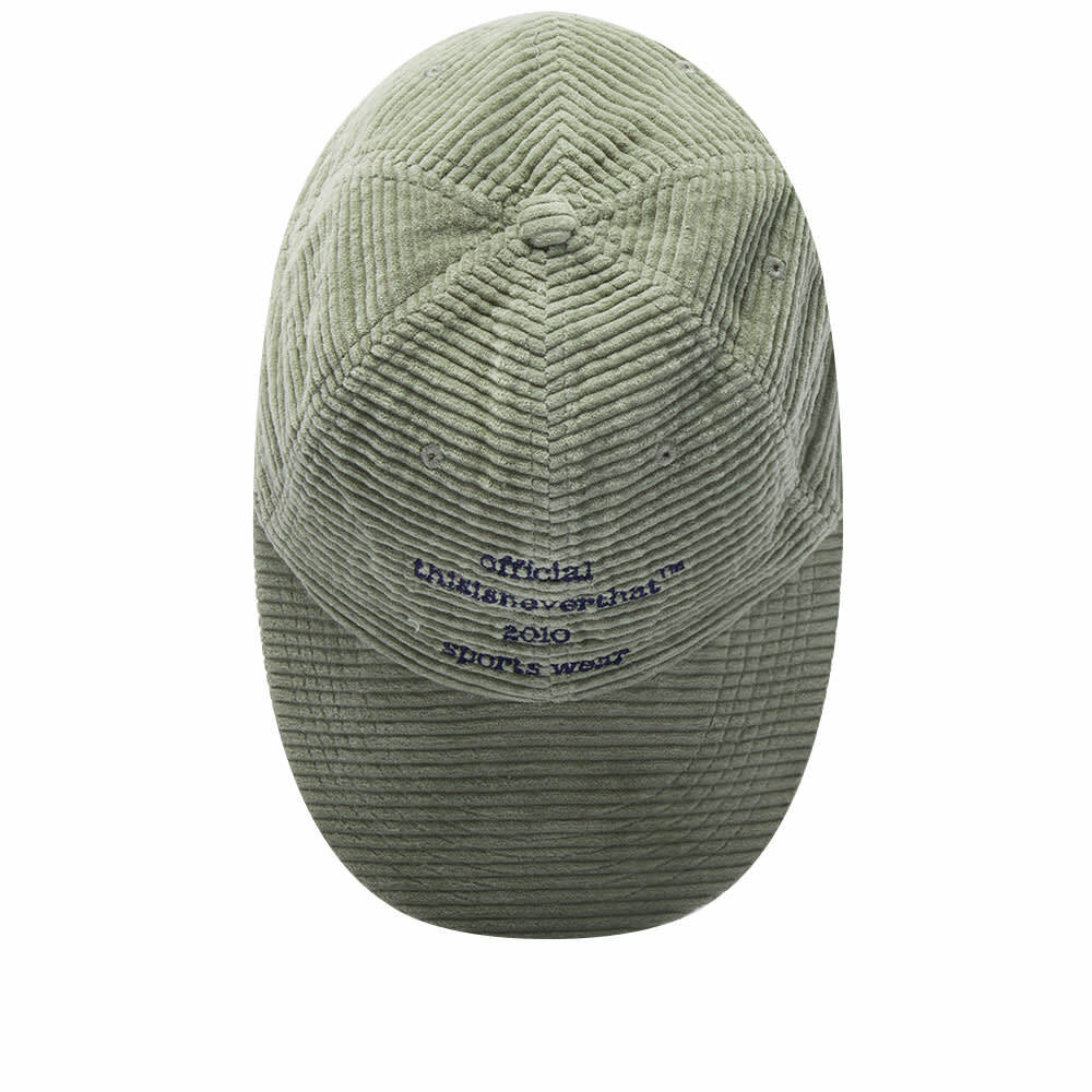 thisisneverthat Men's Wide Wale Cord Cap in Sage thisisneverthat