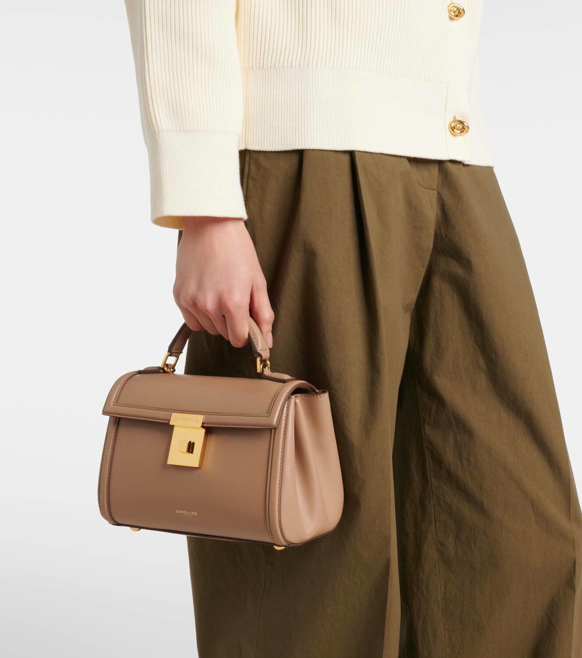 DeMellier Paris leather tote bag DeMellier