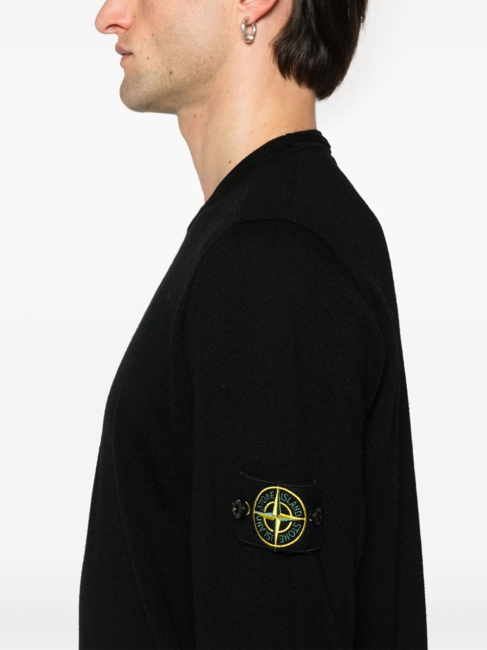 STONE ISLAND - Wool Crewneck Sweater Stone Island