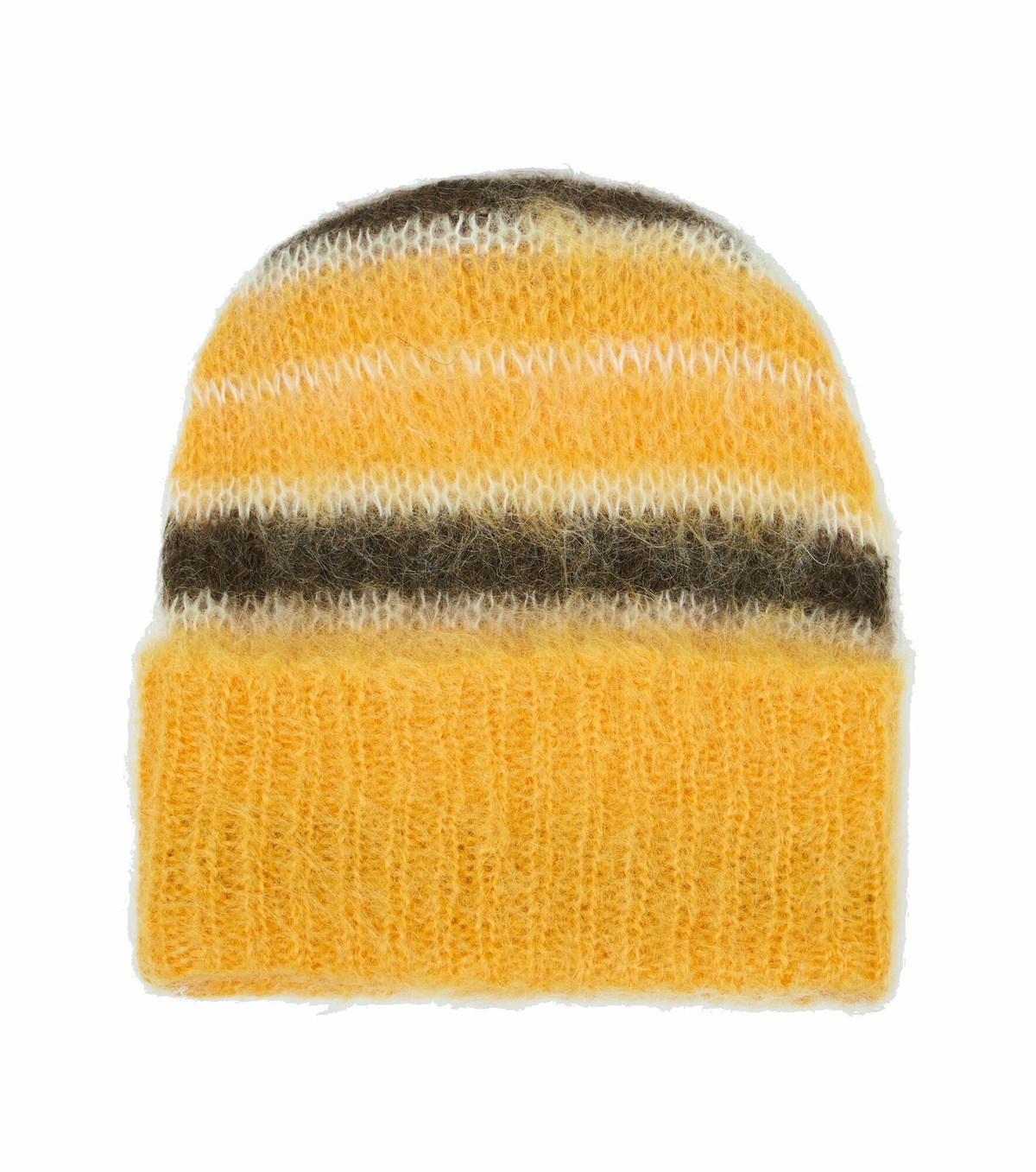 Marni - Striped mohair-blend beanie Marni
