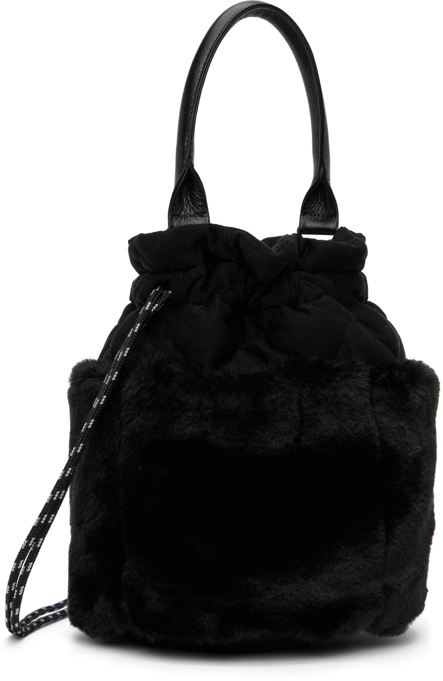 Y's Black Drawstring Bag Ys