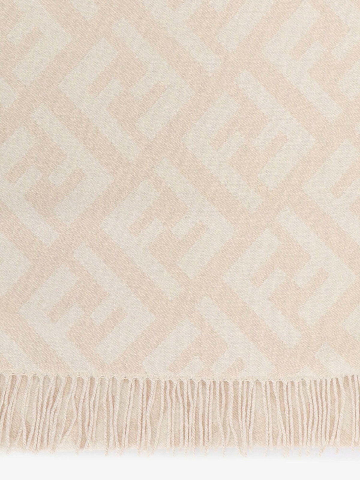 Fendi Scarf Beige Womens Fendi