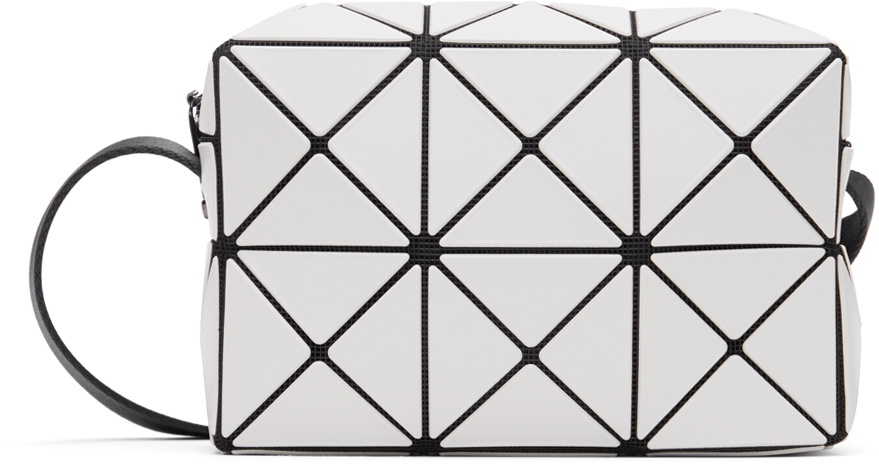 BAO BAO ISSEY MIYAKE Gray Cuboid Crossbody Bag Bao Bao Issey Miyake