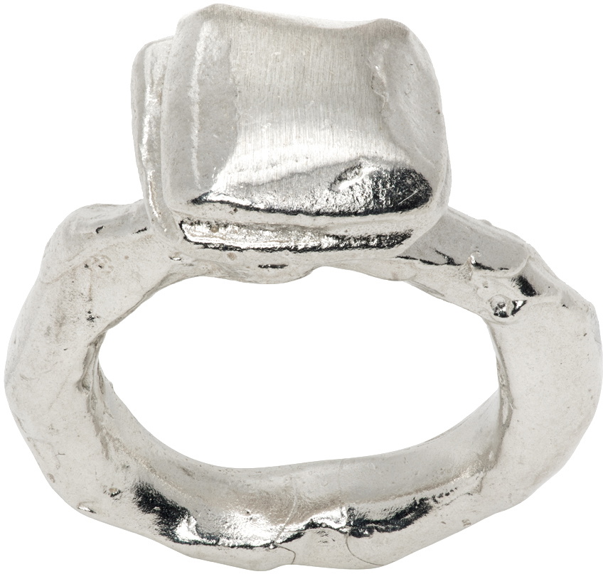 Alighieri Silver 'The Ancient Incantations' Pinky Ring Alighieri