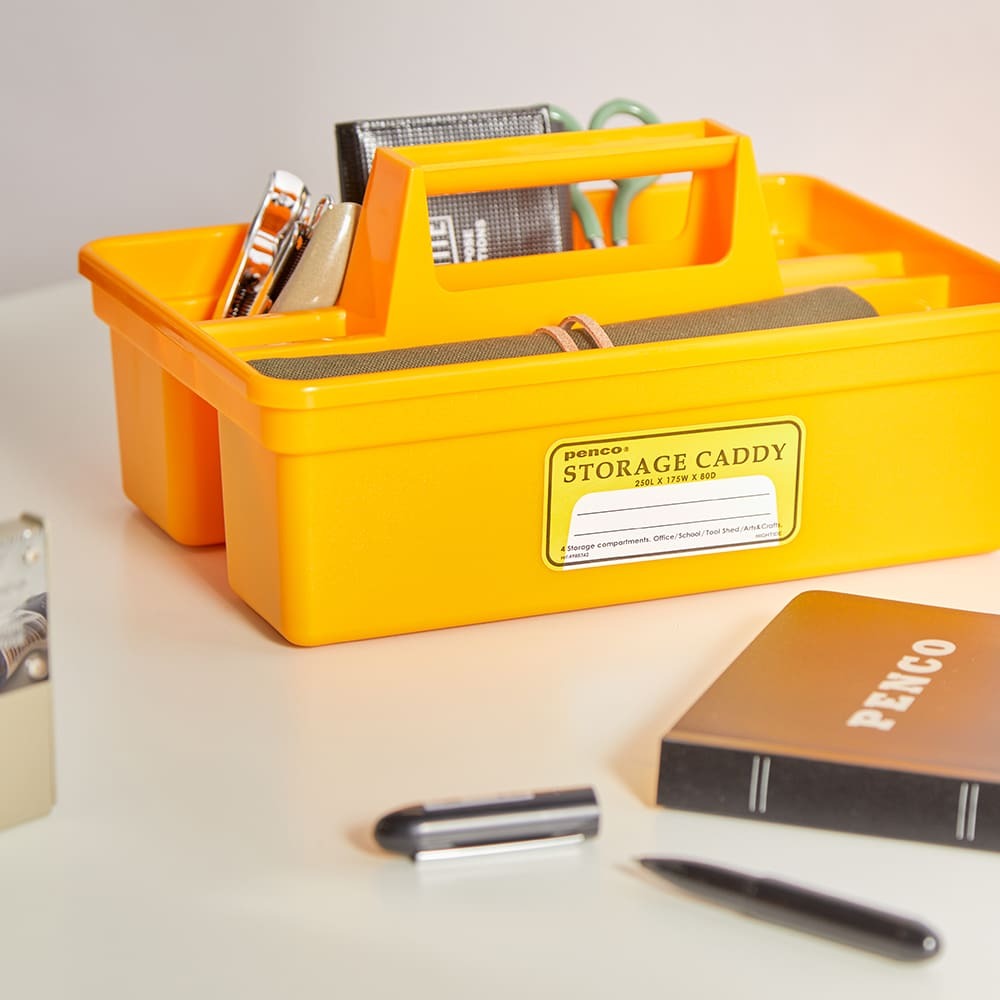 Hightide & Penco Penco Storage Caddy in Yellow Hightide & Penco