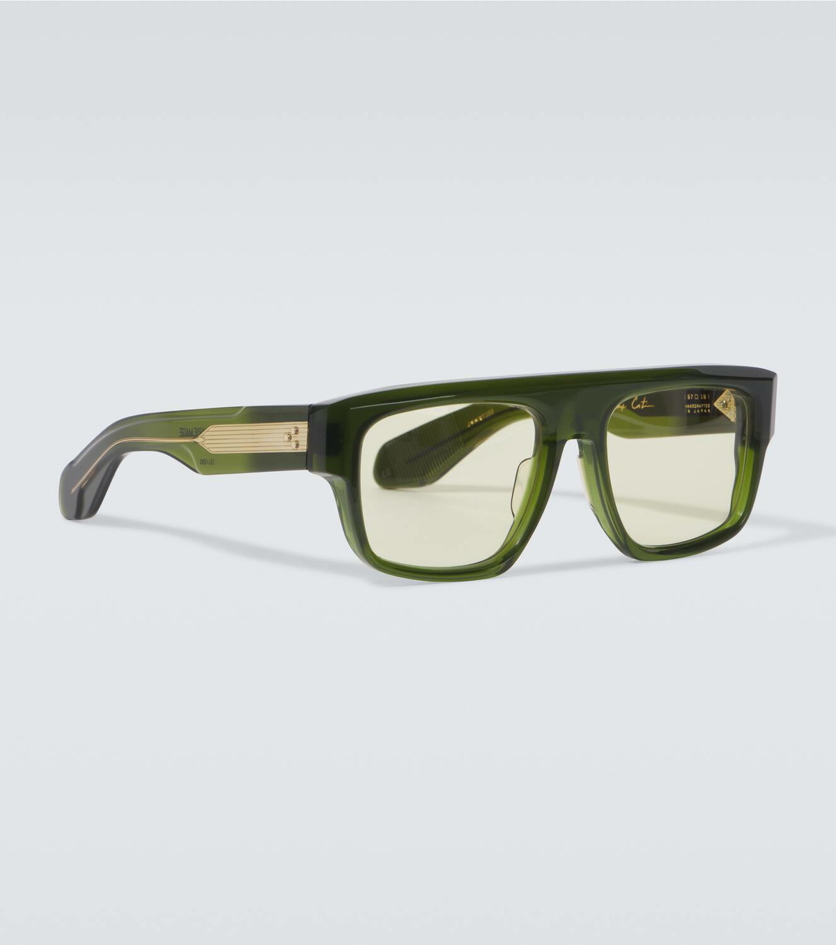 Jacques Marie Mage x George Cortina Ritz flat-top sunglasses Jacques ...