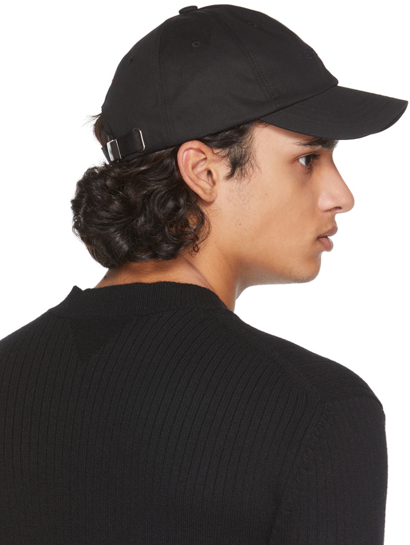 System Black Logo Cap System