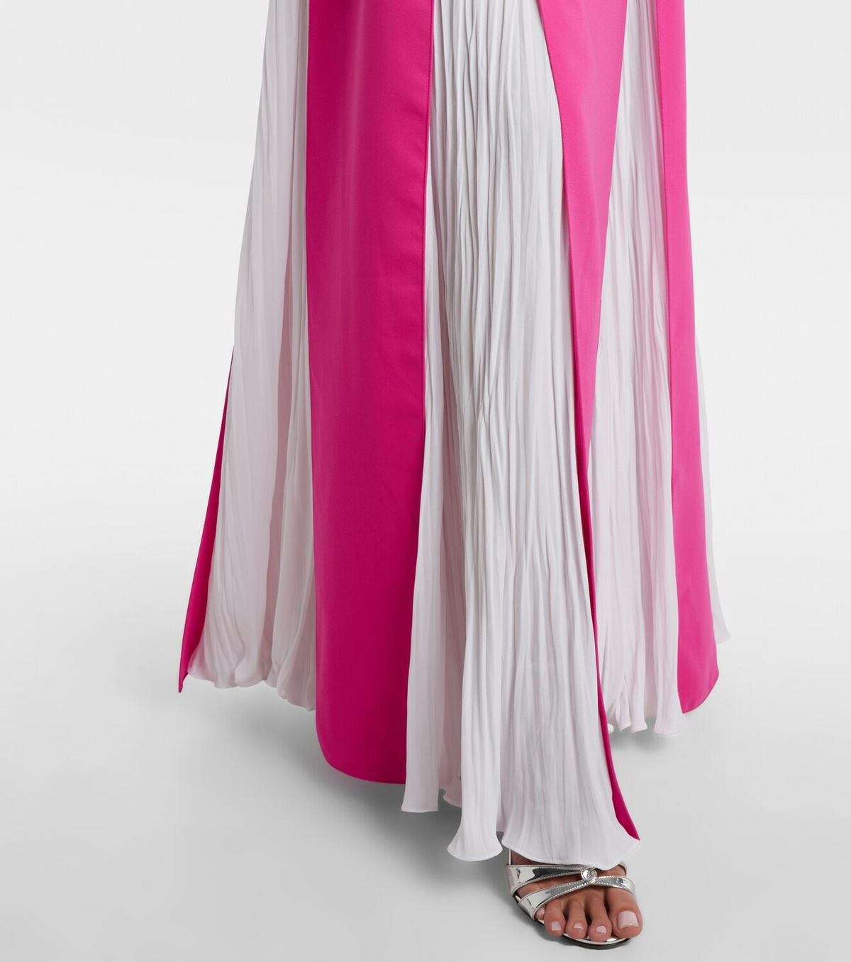 Marmar Halim Pleated sash gown Marmar Halim