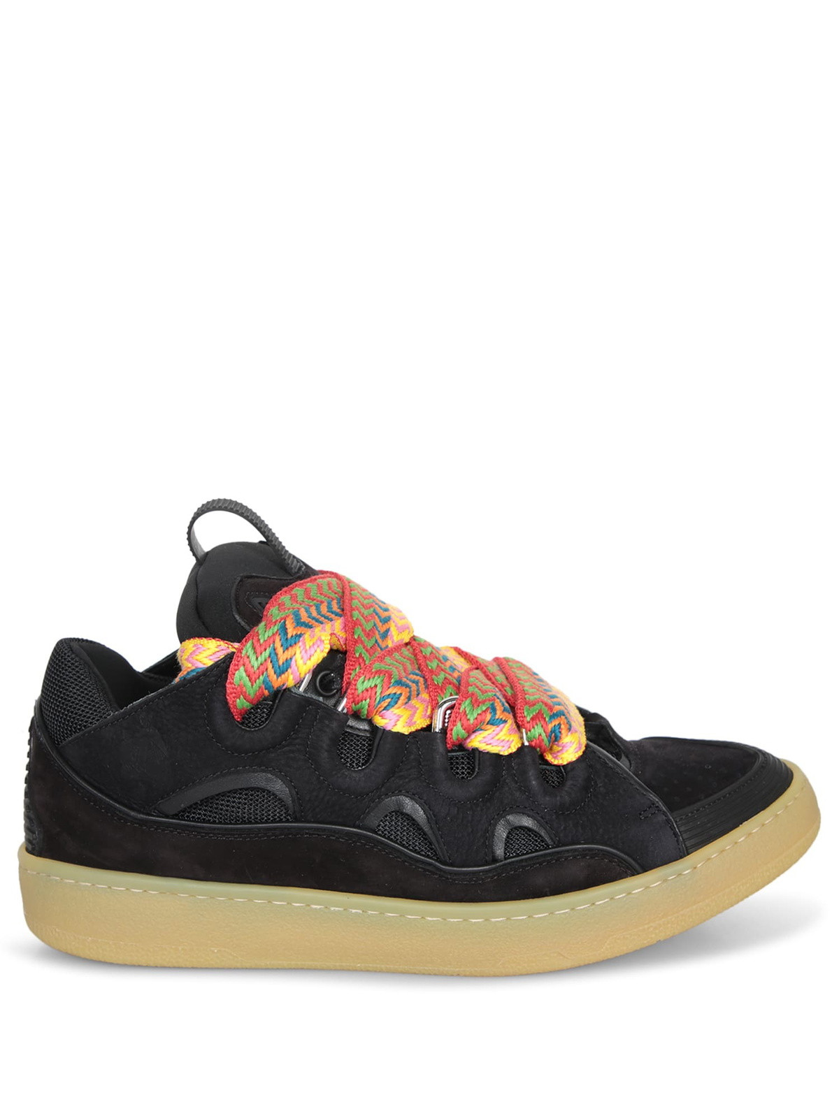 Lanvin Black Curb Sneakers Lanvin