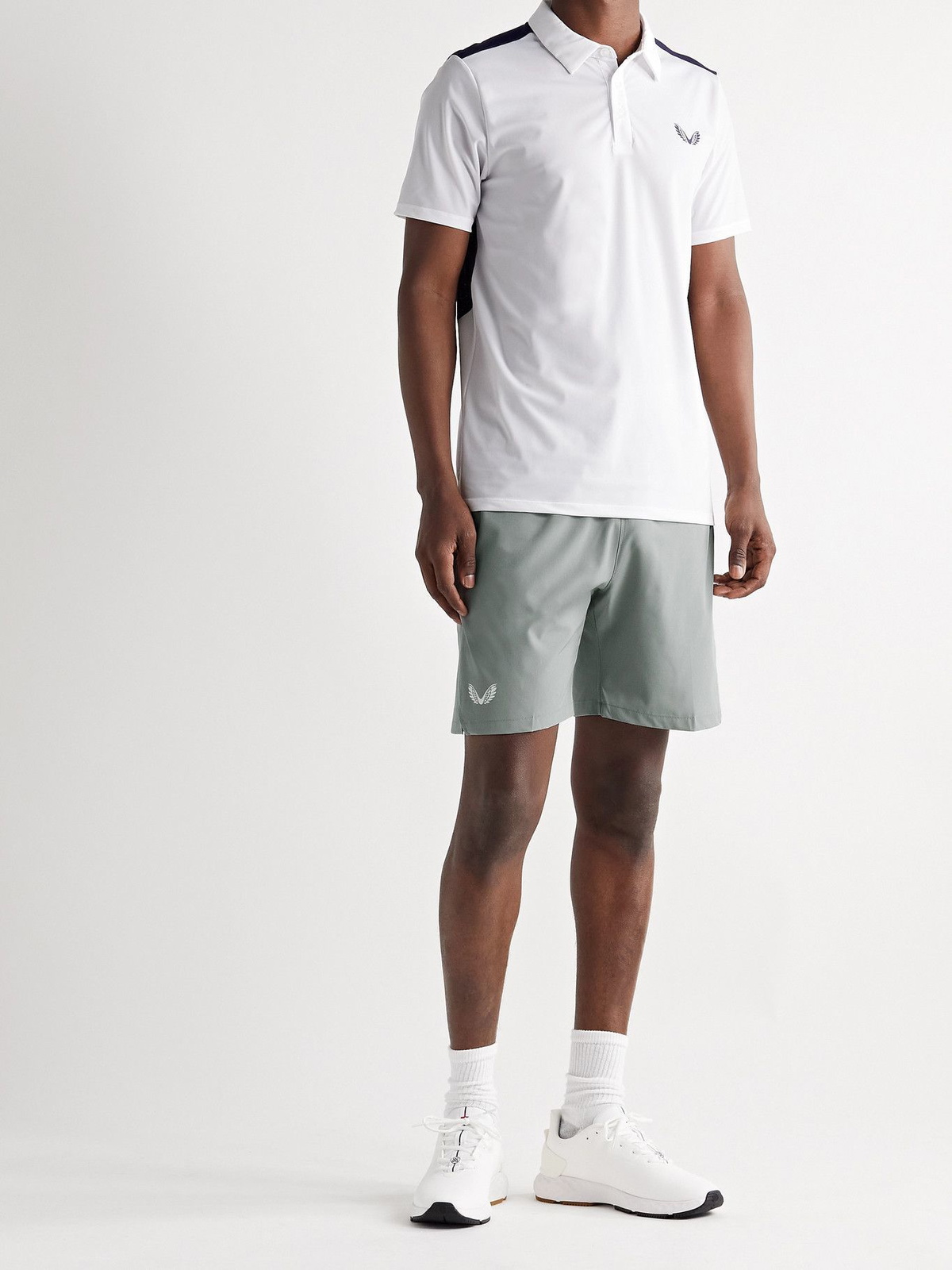 CASTORE - Pro Tek Performance Shell Shorts - Gray CASTORE