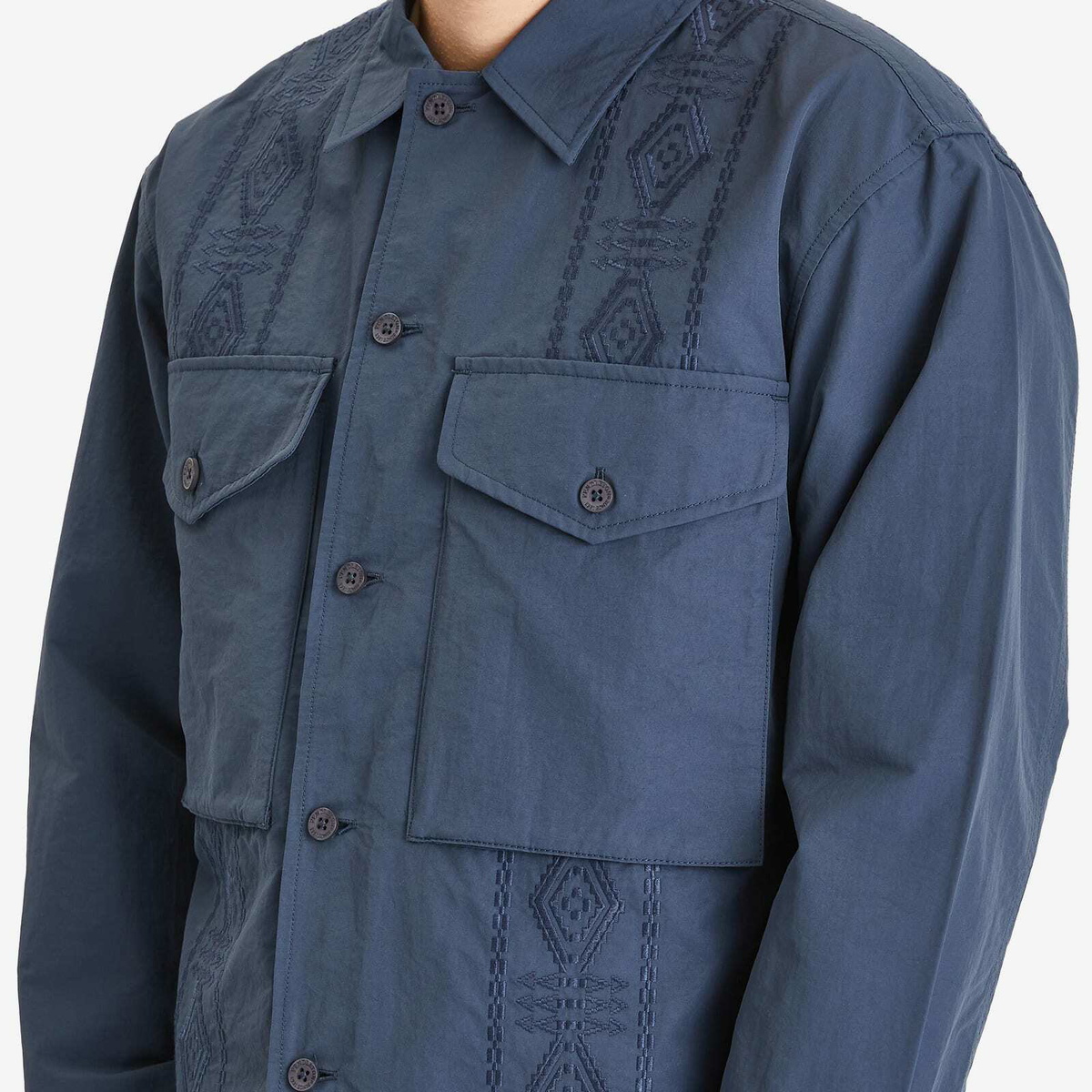 Pendleton Men's Parachute Overshirt in Navy Pendleton