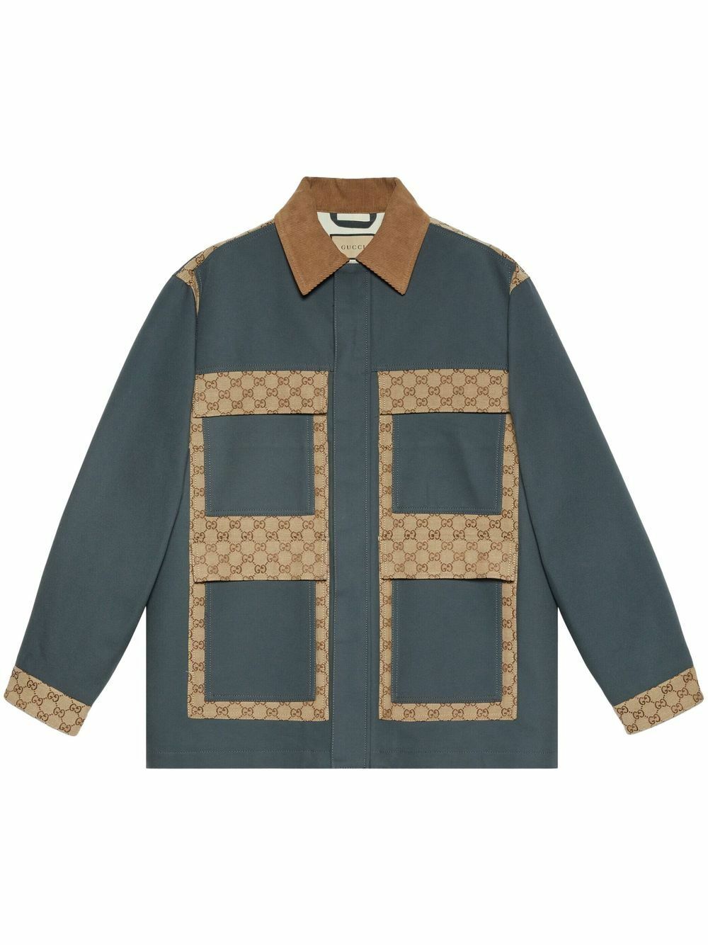 GUCCI - Gg Supreme Motif Cotton Jacket Gucci