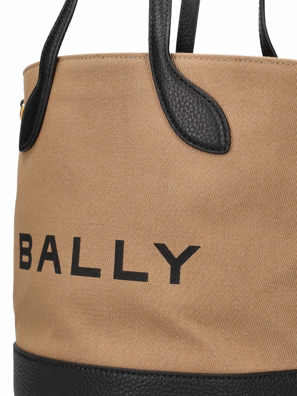BALLY - Bar 8 Hours Organic Cotton Bucket Bag Bally