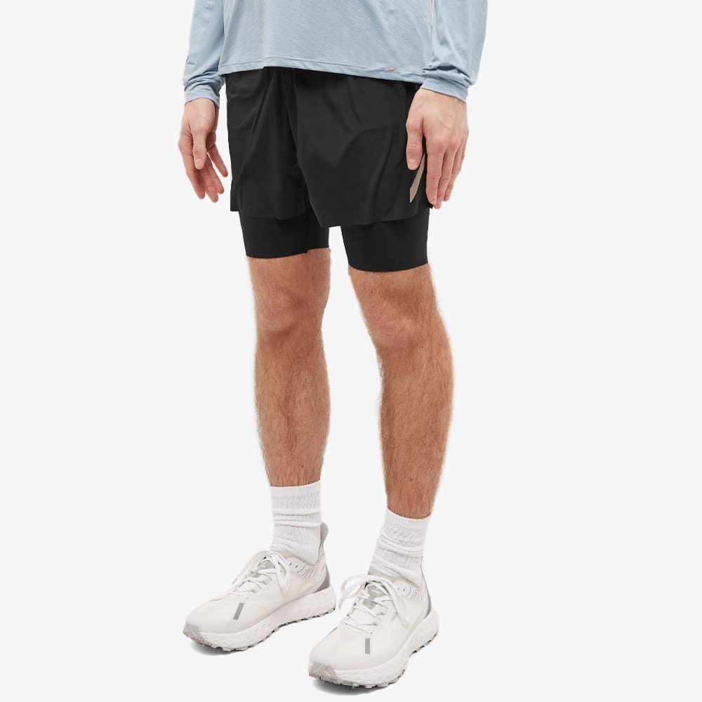 SOAR Men's Dual Run 3.0 Short in Black Soar Running