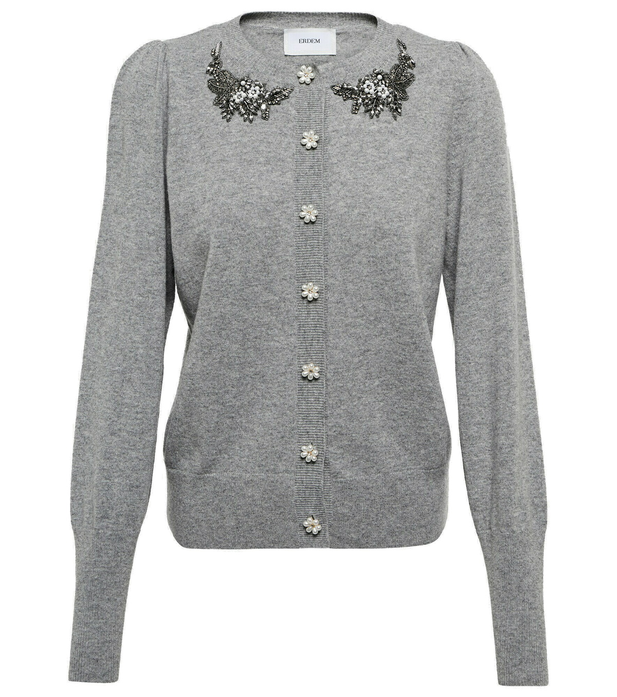 Erdem - Catriona wool and cashmere cardigan Erdem