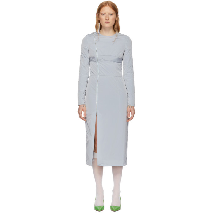 Supriya Lele Grey Taffeta Utility Dress Supriya Lele