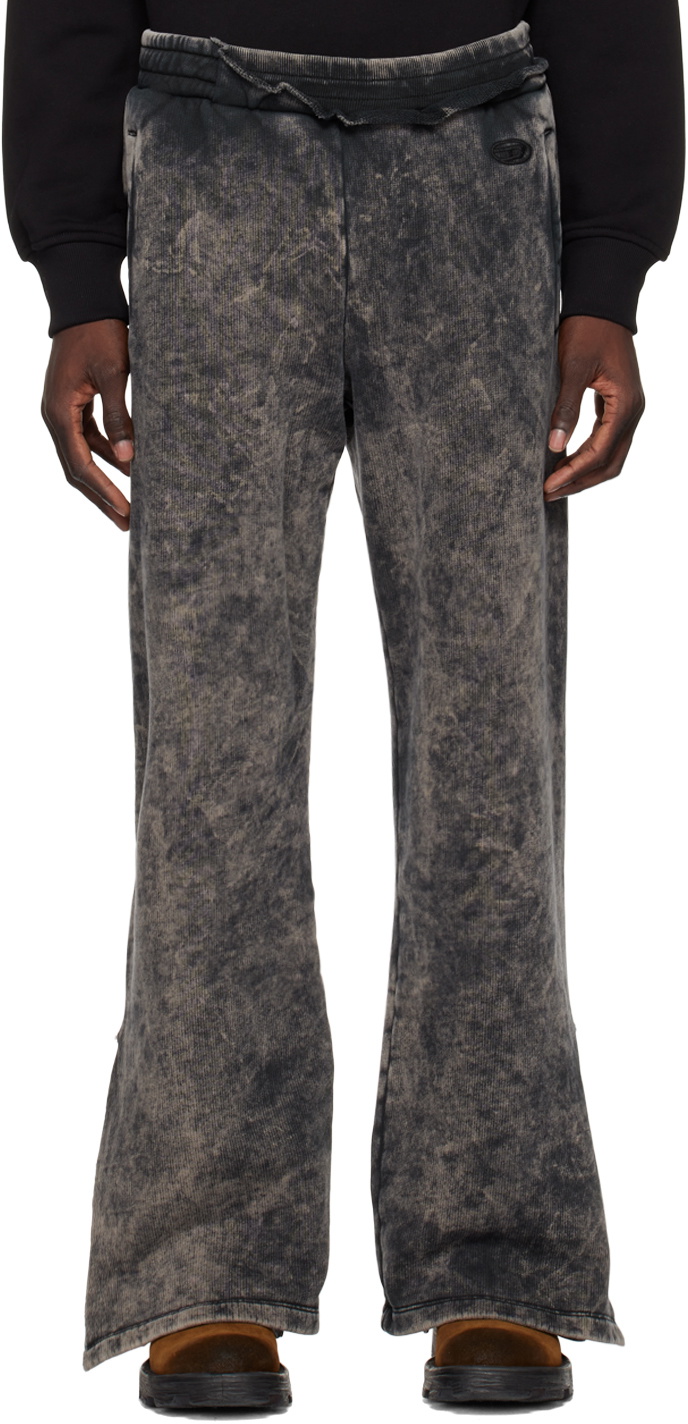 Diesel Black P-Toppal Lounge Pants Diesel