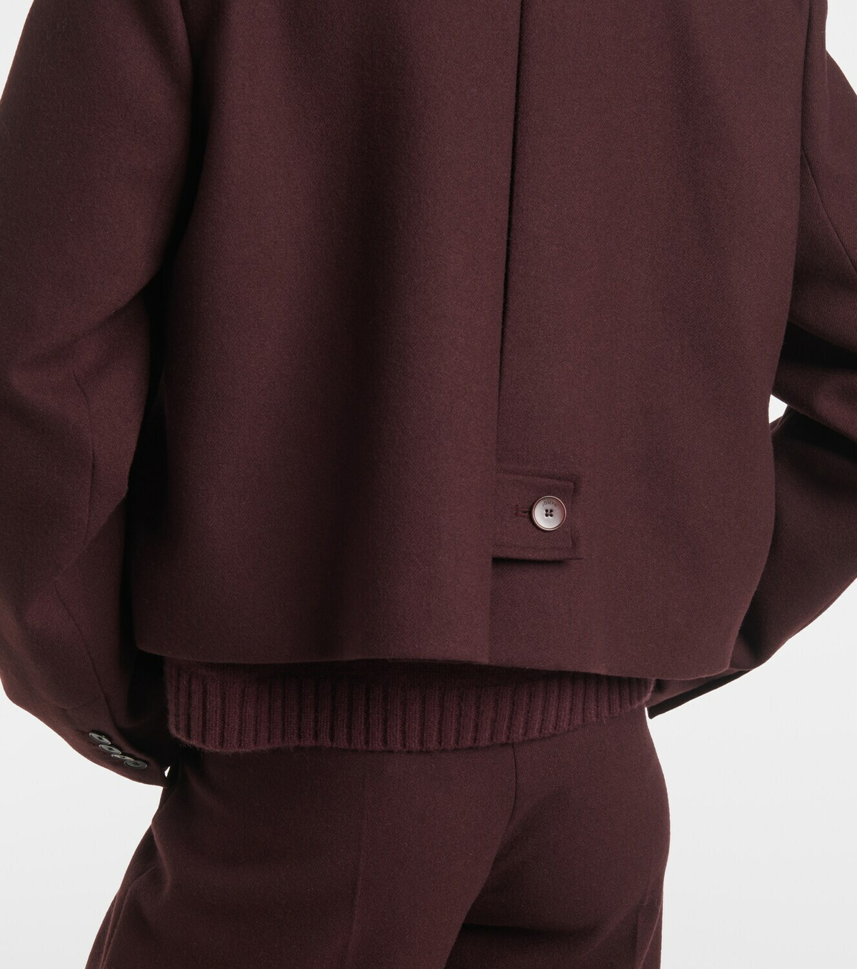 Joseph Cropped single-breasted wool jacket Joseph