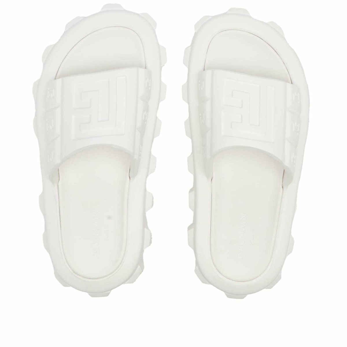Balmain Women's Pool Slide in White Balmain