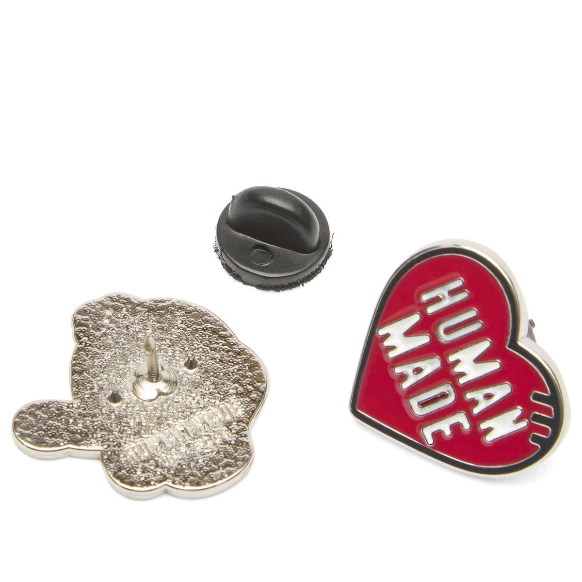 Human Made Men's Pins Set in Red Human Made