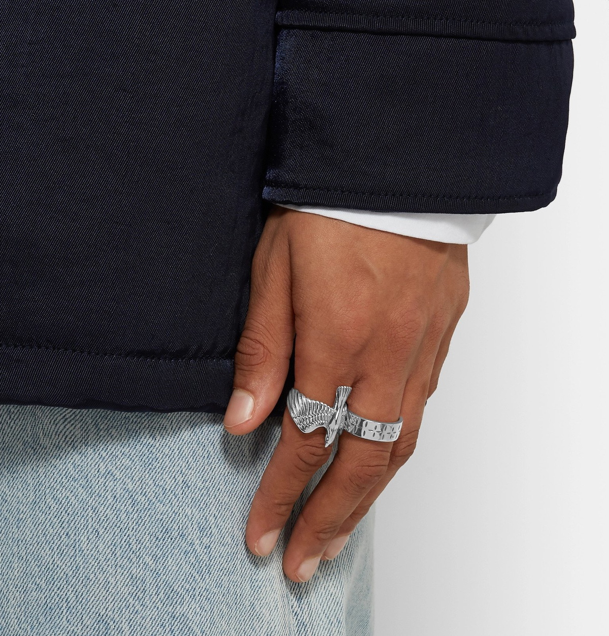 MAPLE - Sterling Silver Ring - Silver Maple