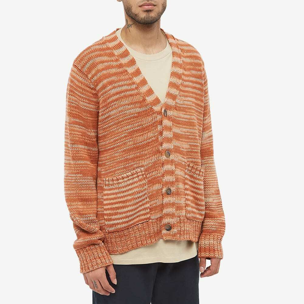 Corridor Men's Space Dyed Cardigan in Autumnal Corridor