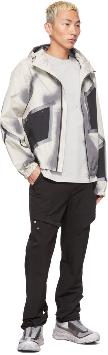 HELIOT EMIL Grey & Black Exuvia Jacket Heliot Emil