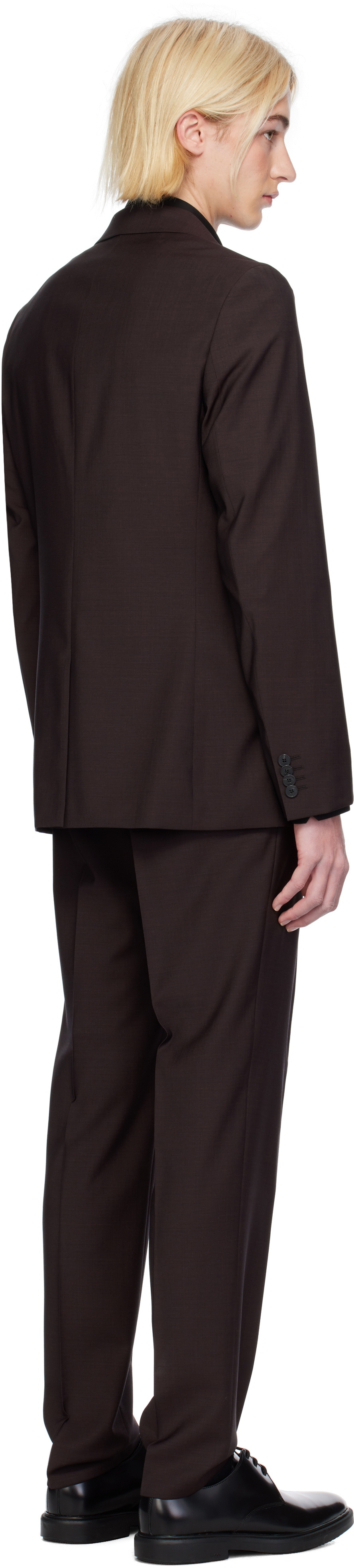 BOSS Purple Slim-Fit Suit BOSS