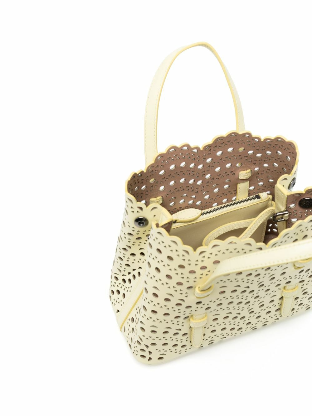 ALAÏA - Mina 20 Leather Handbag ALAÏA